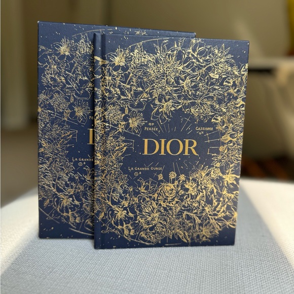 Dior | Office | Dior Vip Notebooknavy And Gold | Poshmark